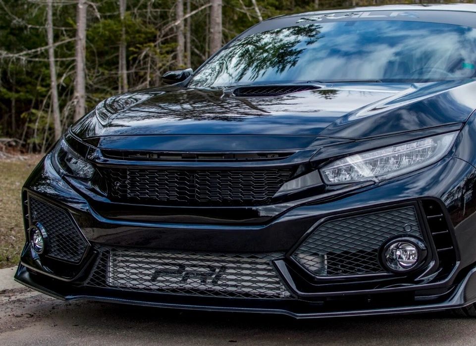 10TH GEN CIVIC HPD BADGELESS HIGH FLOW GRILL (BLACK) FK8/FK7/FC3/FC1